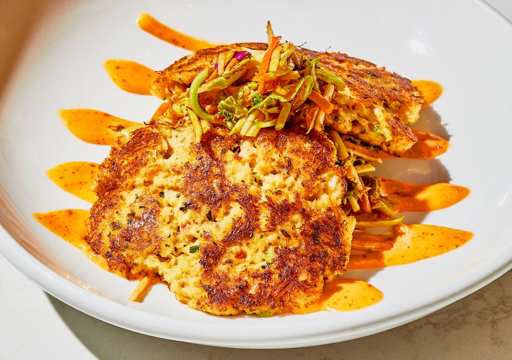 Lumen's Crab Cake with Thai Vinaigrette Recipe | Food + Drinks ...