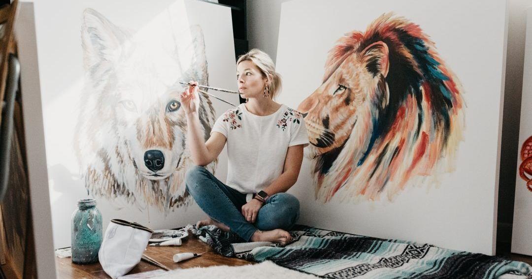 Brooklyn Lamb’s Animal Portraits Encourage People to ‘Stay Wild’ | Arts ...