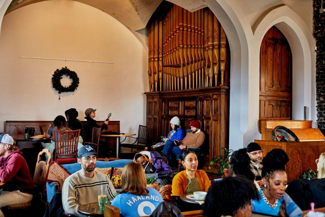 The Congregation Raises Spirits in a Sacred Space | Food + Drinks ...