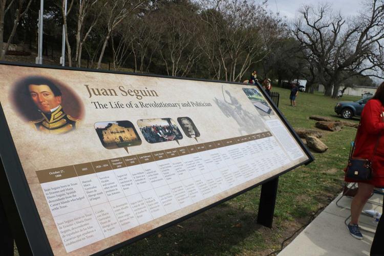Juan Seguin burial site gets new signage, updates | News ...