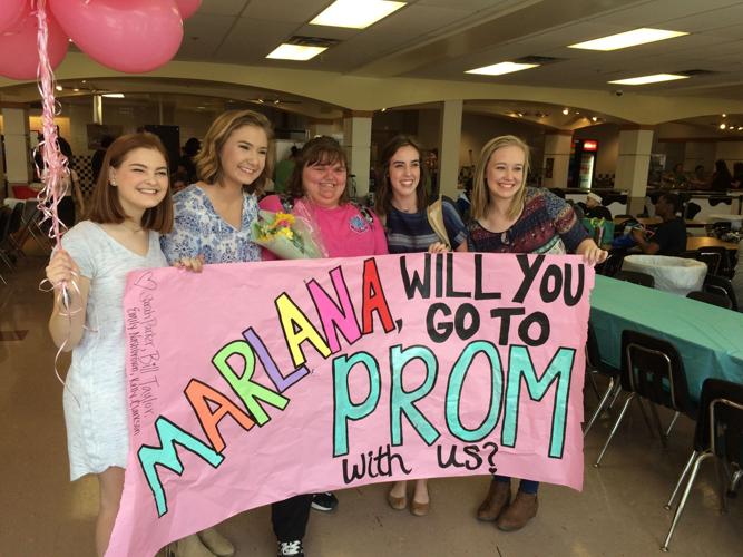 Seguin High School cheerleaders invite friend to prom | News ...