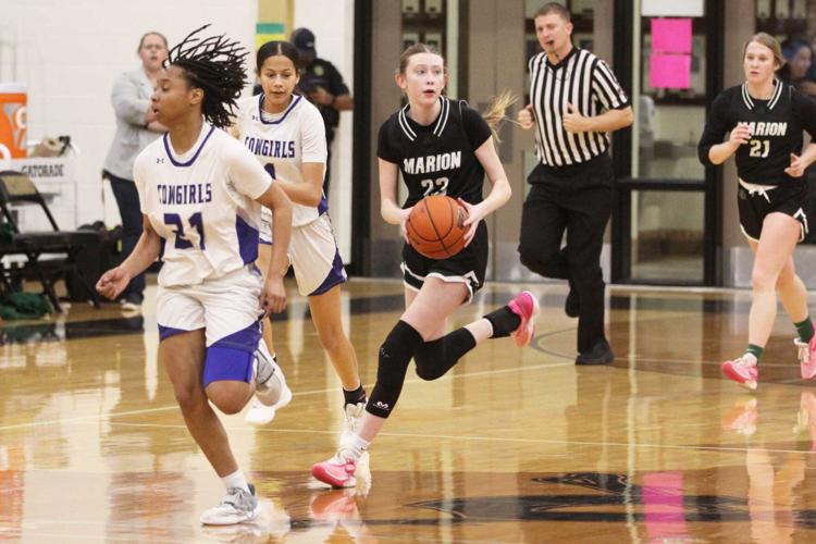 Marion girls basketball drops close match to South San Antonio | Sports ...