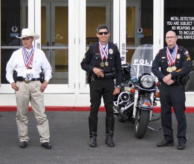 Trio of officers medal at police games | News | seguingazette.com