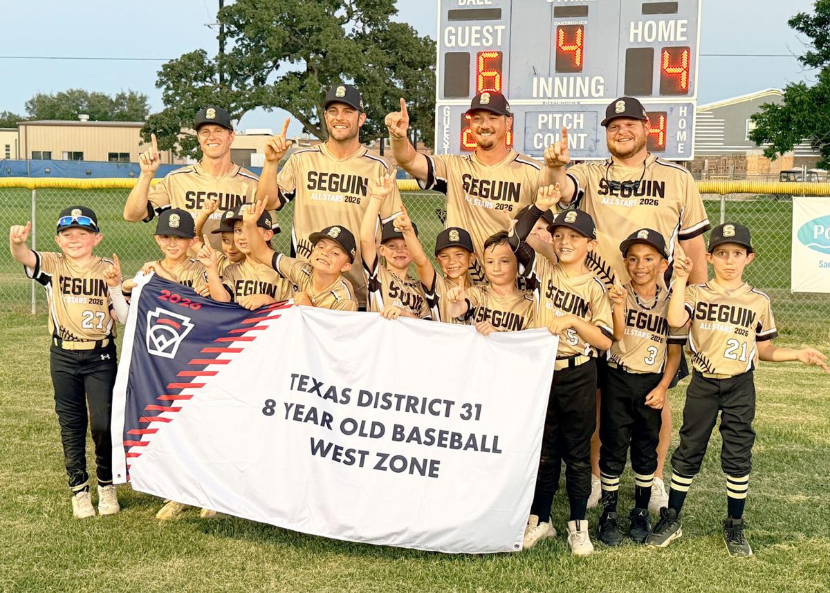 Seguin LL 8U Specials baseball wins west zone championship | Sports ...