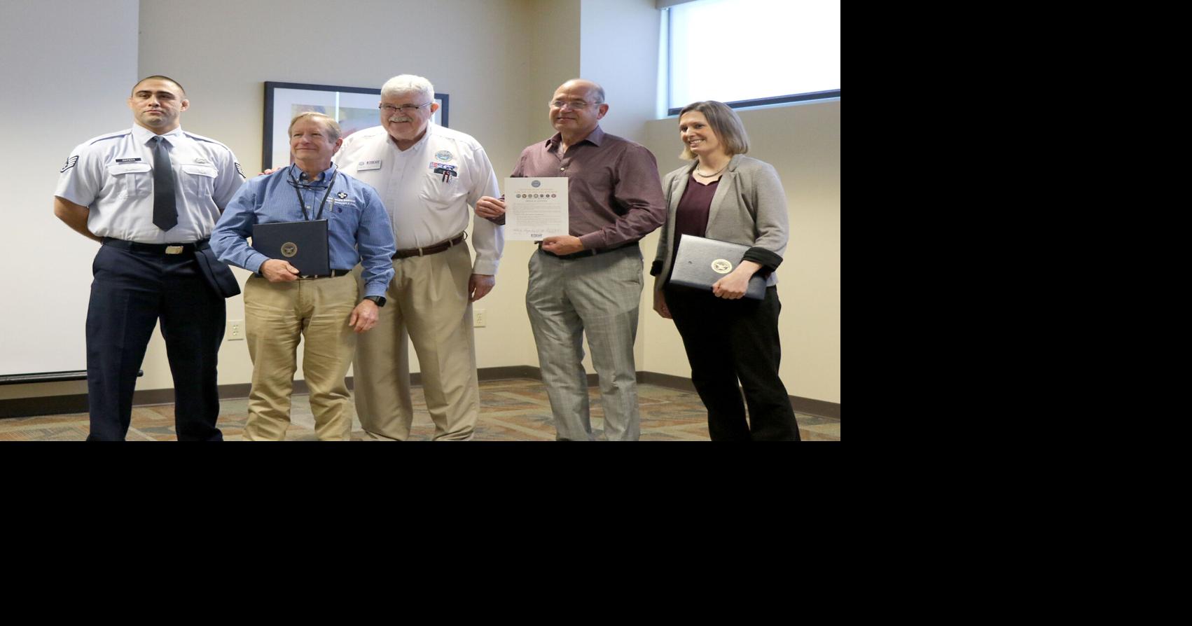 Hospital employees, service members honor supervisors with award | News ...