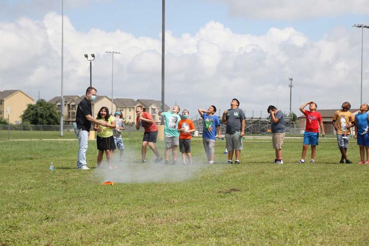 BLAST OFF: Students build, launch rockets at MatCamp 2021 | News ...