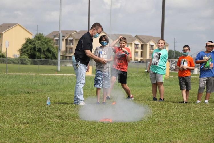 BLAST OFF: Students build, launch rockets at MatCamp 2021 | News ...