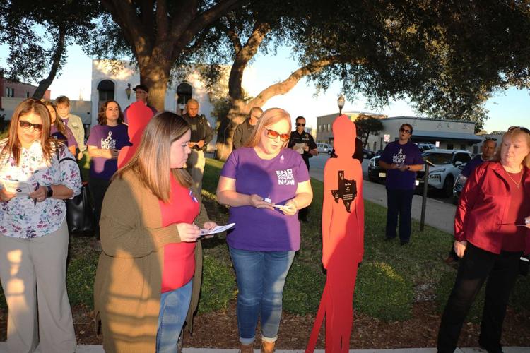 Community Shines Light On Domestic Violence At Vigil News