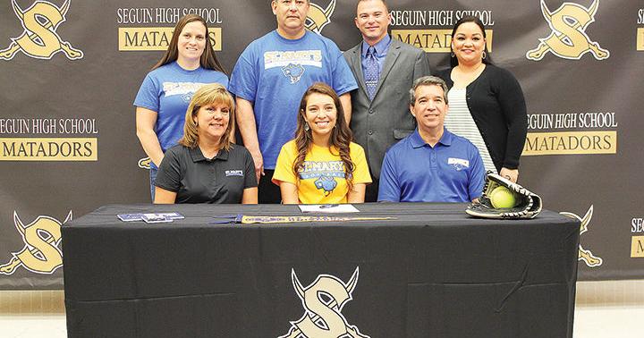 Seguin softball player signs to play for St. Mary’s University | Sports ...