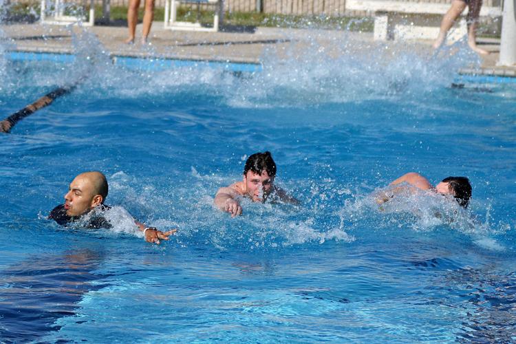 TLU students dive into finals study with run, swim | News ...