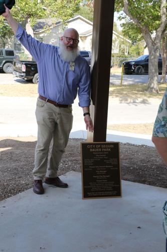 Community celebrates rededication of Bauer Park | News | seguingazette.com