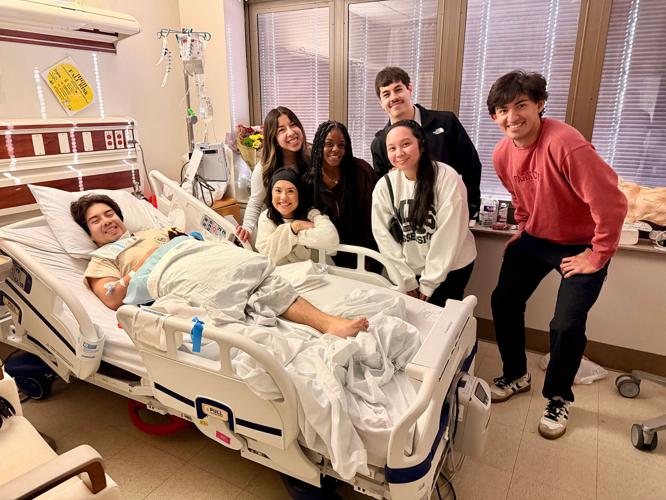 Seguin man, family talk road to recovery after he’s hit by car | News ...
