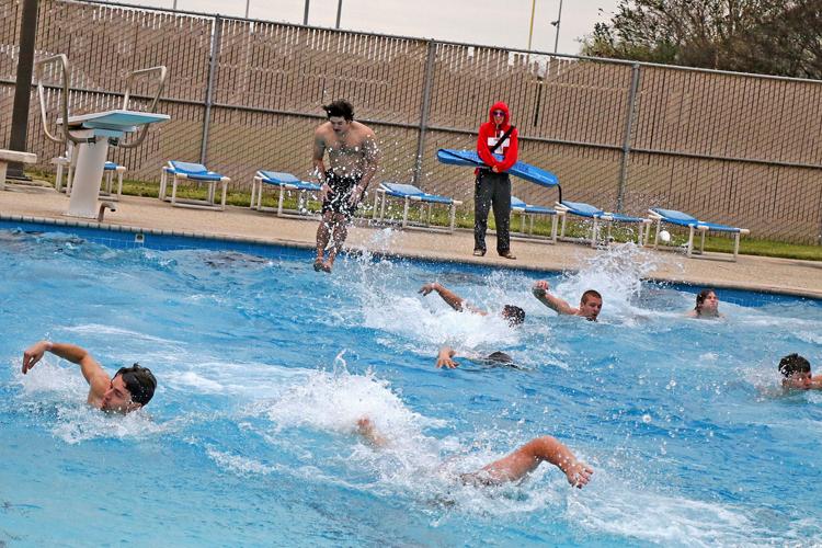 Texas Lutheran students brave cold waters in annual tradition | News ...