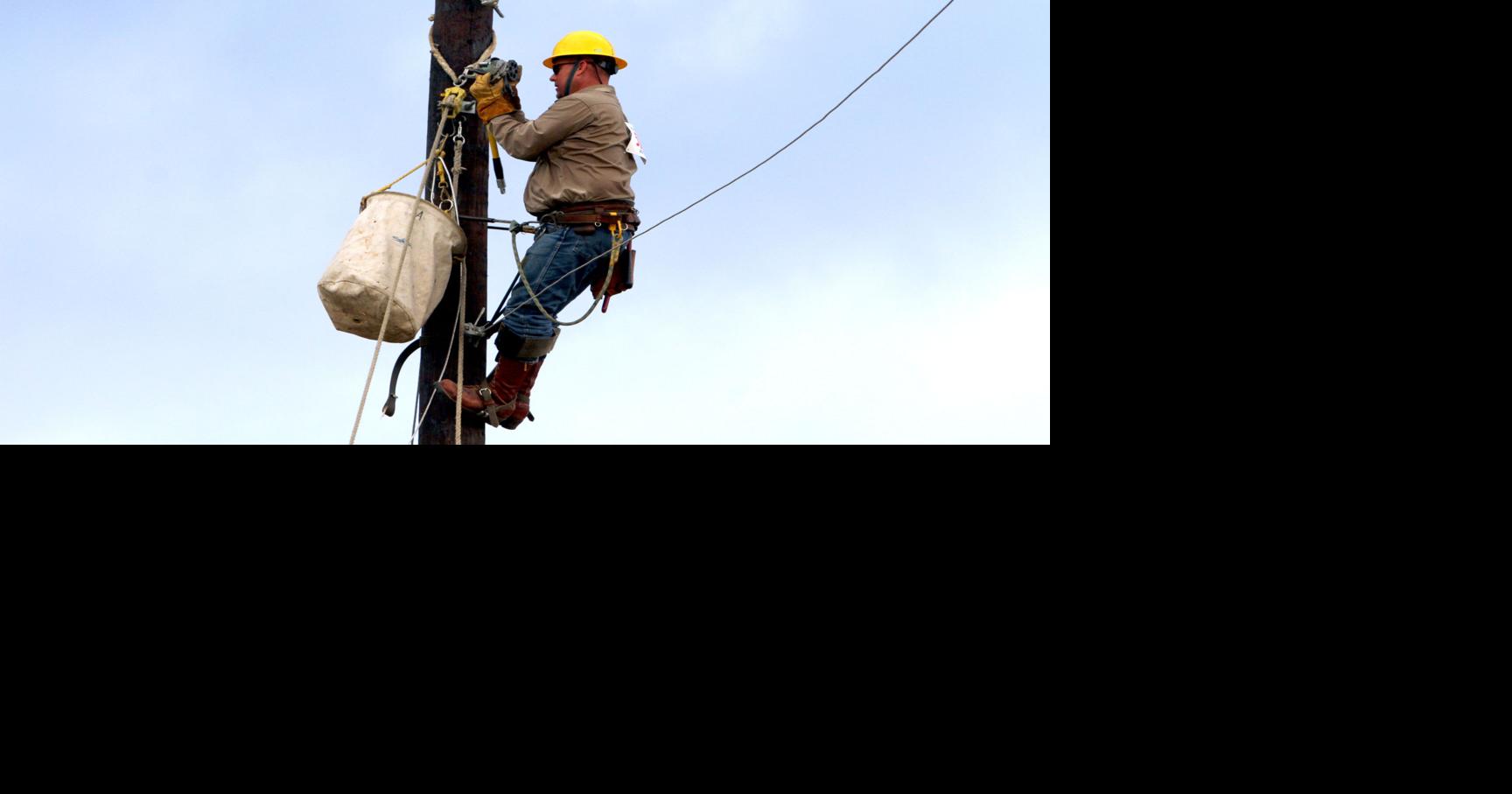 LIVES ON THE LINE: Texas Lineman Rodeo draws entrants from across state ...