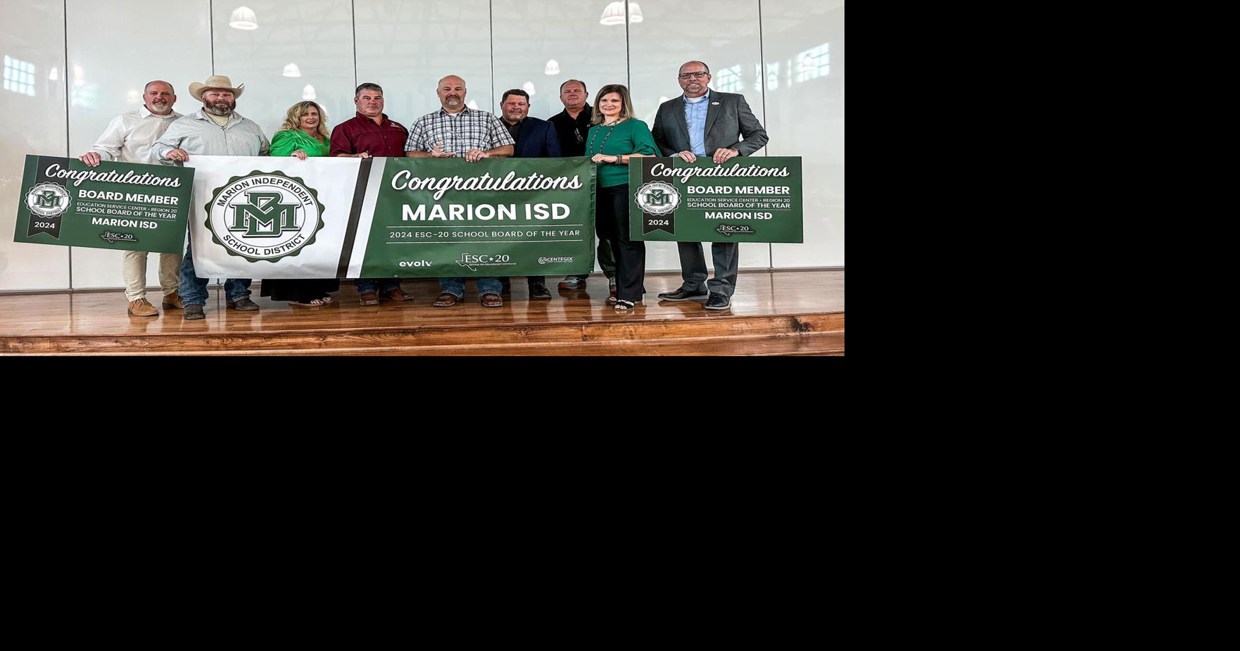 Marion board voted best of the year in Region 20 | News | seguingazette.com