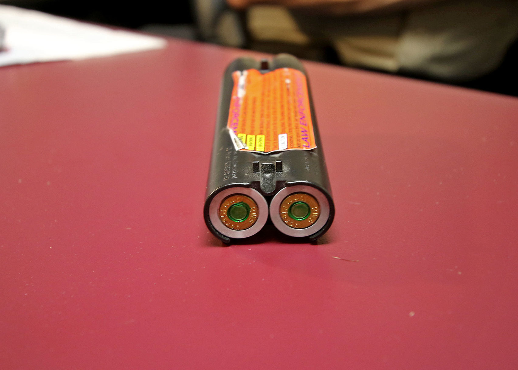 Constable changes up tools with new pepper spray delivery device | News ...