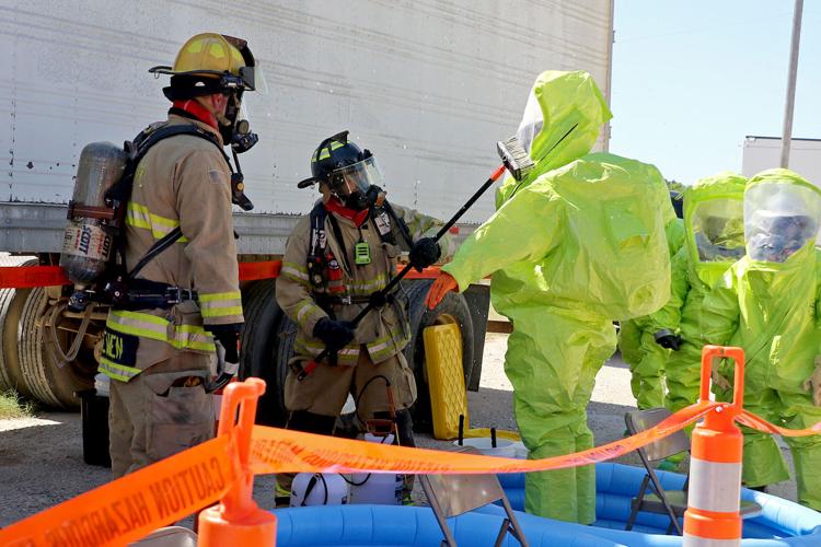 Response teams stage training session at Tyson | News | seguingazette.com
