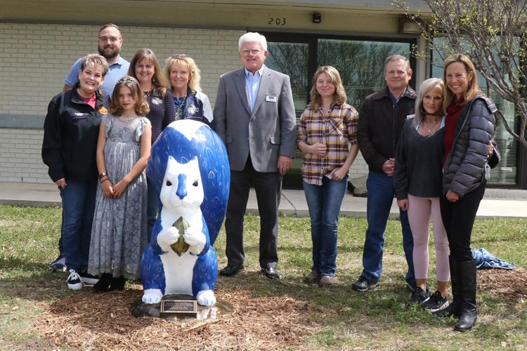 Second sculpture joins artistic Seguin Squirrel Trail | News ...