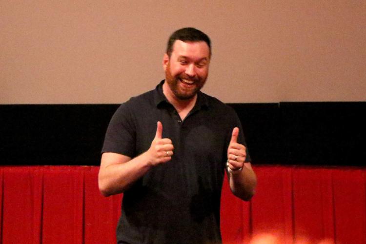 Voice actor brings anime character to life before movie screening ...