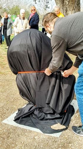 Seguin unveils artsy squirrel in beautification project | News ...