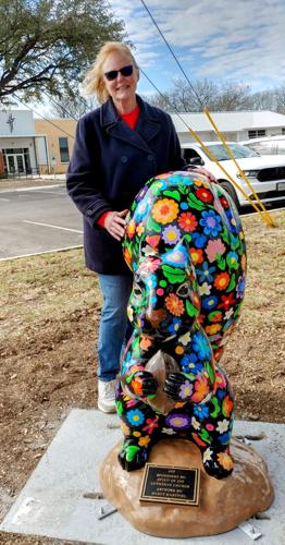 Seguin unveils artsy squirrel in beautification project | News ...