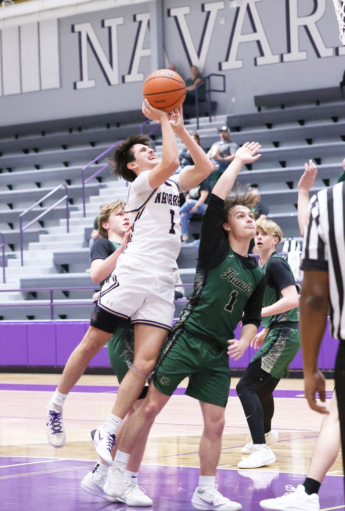 Navarro boys basketball narrowly falls to Gobblers, 59-56 | Sports ...