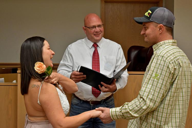 Justice of the peace weds couples on Valentine’s Day | News ...