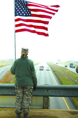 Cadets, volunteers line I-10 to greet Texas Honor Ride | News ...