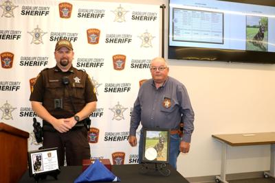 Sheriff, employees bid fond farewell to K9 officer Eddie | News ...