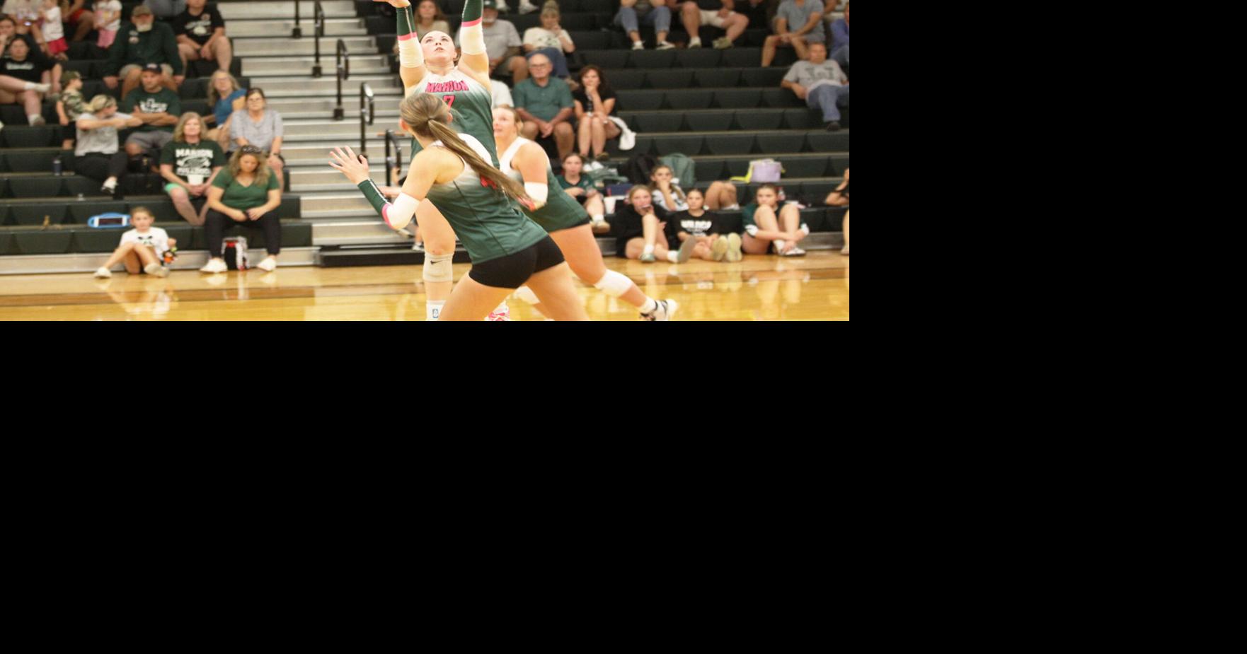 Marion volleyball locks up the top seed and playoff spot | Sports ...