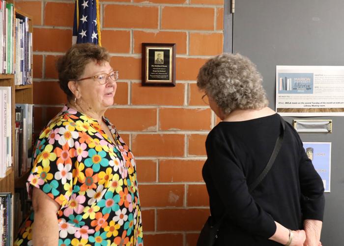 Marion dedicates community room to long-time volunteer | News ...