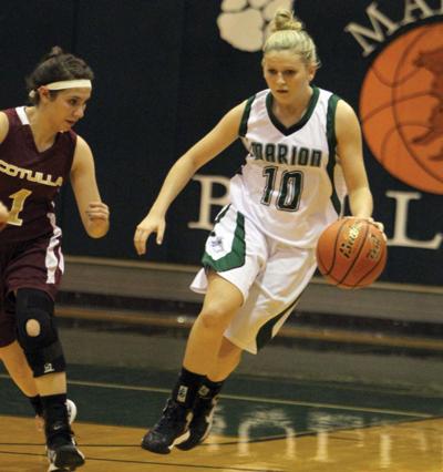 Davis records quadruple-double in Marion’s win | Sports | seguingazette.com