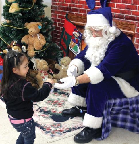 Blue Santa on his way to Seguin | News | seguingazette.com