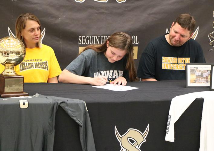 Brittain signs to play volleyball at HPU | Sports | seguingazette.com