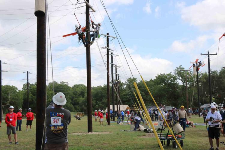 Making power moves: Electric linemen square off in competition, bask in ...