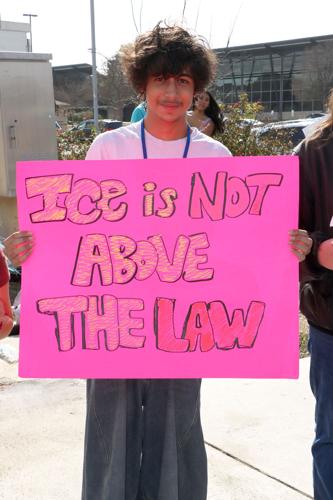 Clemens high school students stage walkout to protest ICE | News ...