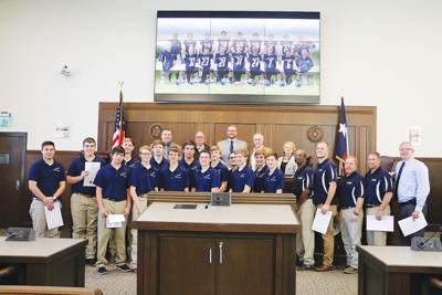 County Commissioners recognize LSC football | Sports | seguingazette.com