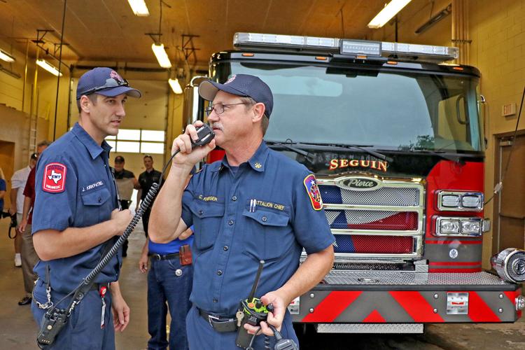 Fire department welcomes new engine | News | seguingazette.com