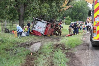 fire engine rollover