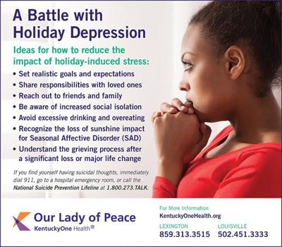 Holidays not always cheerful for those battling holiday depression ...