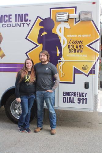 Ambulance Inc. dedicates childhood cancer-themed ambulance | Community ...