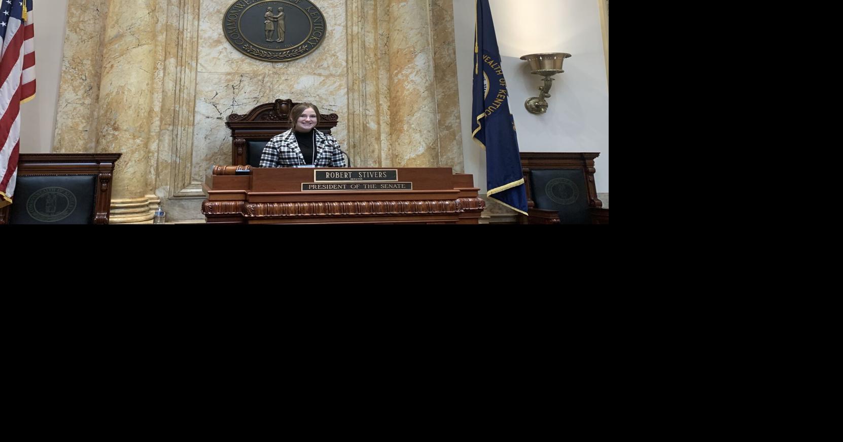 Smallwood serves as Senate Page | Community | sentinel-echo.com