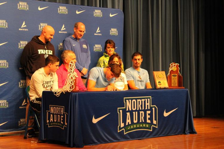 North Laurel senior Reece Davidson officially commits to Liberty ...