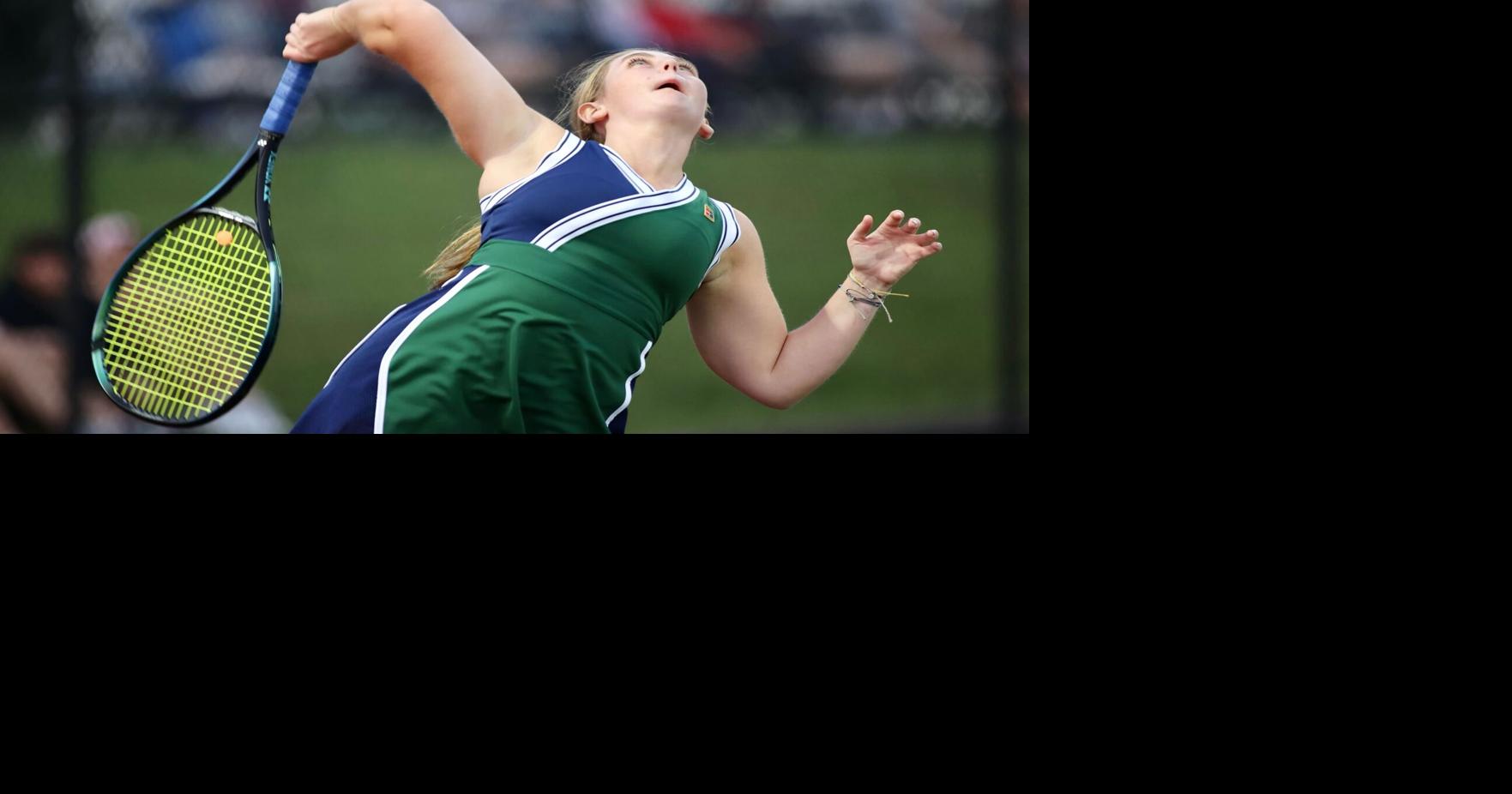 North Laurel tennis sending Eva Clark, Meg Brock/Molly Hamm, and Jasper ...