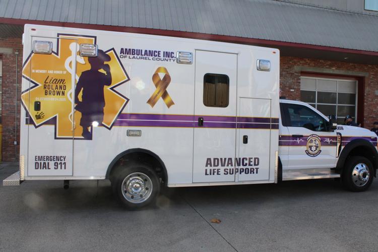 Ambulance Inc. dedicates childhood cancer-themed ambulance | Community ...