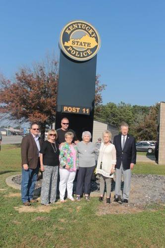 KSP Post 11 hosts new sign | Local News | sentinel-echo.com