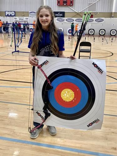 RIGHT ON TARGET: North Laurel’s Addison Metcalf places fourth in KHSAA ...
