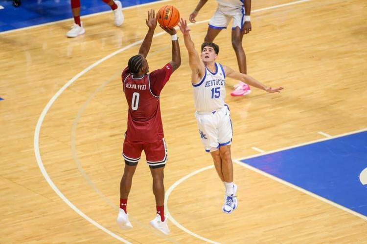 Reed Sheppard makes memorable impact in Kentucky’s season-opening win ...