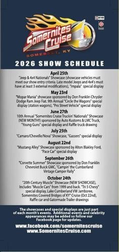 Looking down the road: Somernites Cruise reveals sneak peek at 2026 ...