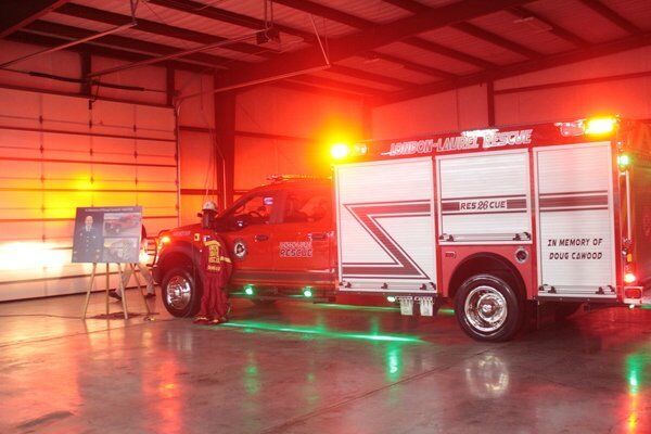 Rescue Squad dedicates new truck in Cawood's memory | Local News ...